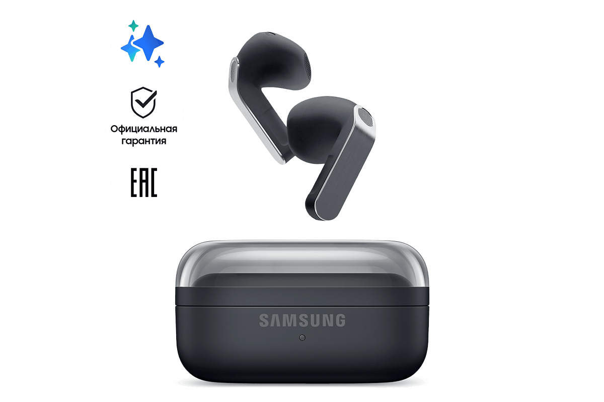 Наушники Samsung Galaxy Buds 4, Чёрный