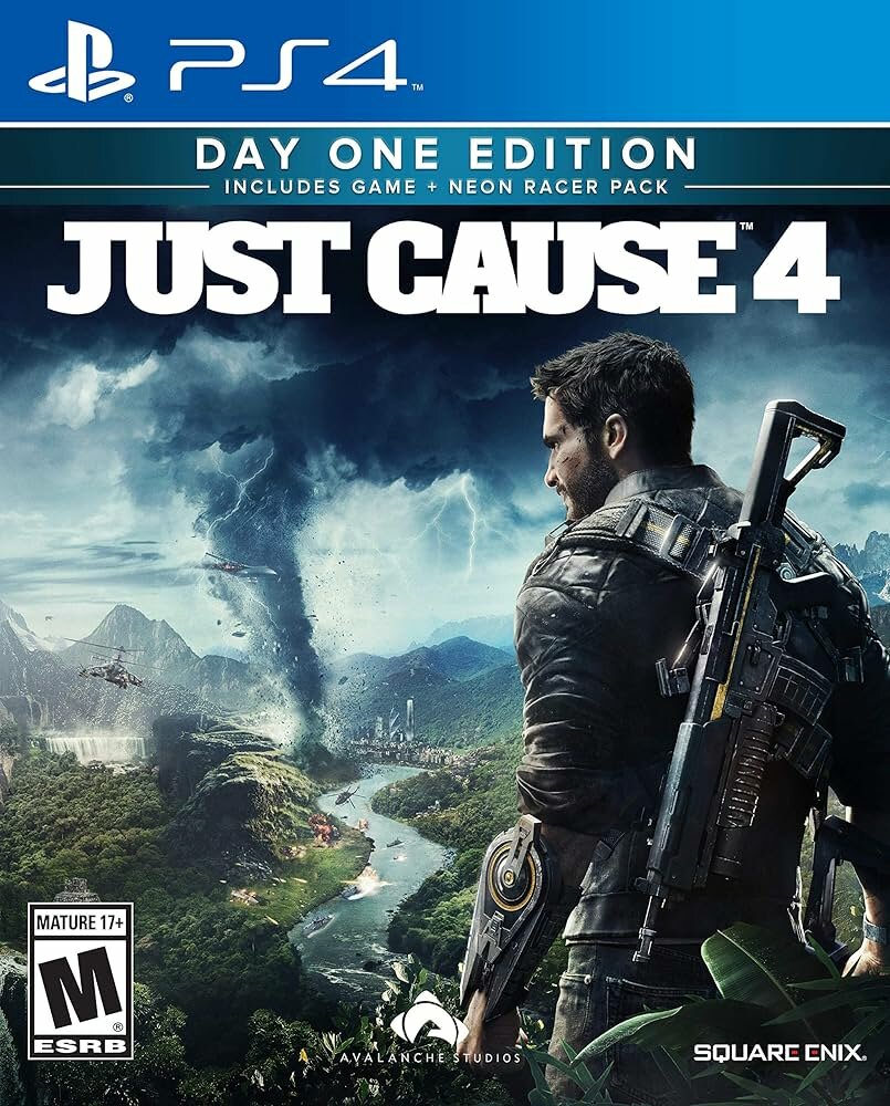 Диск Just Cause 4 - Day One Edition для PS4 (английская версия)