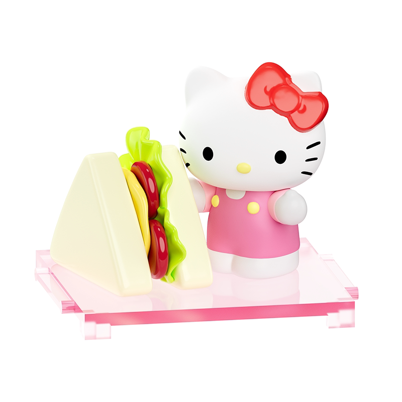 Sanrio Little Explorer Breakfast Series Tomato Sandwich Blind Box Toy, 80-120 символов
