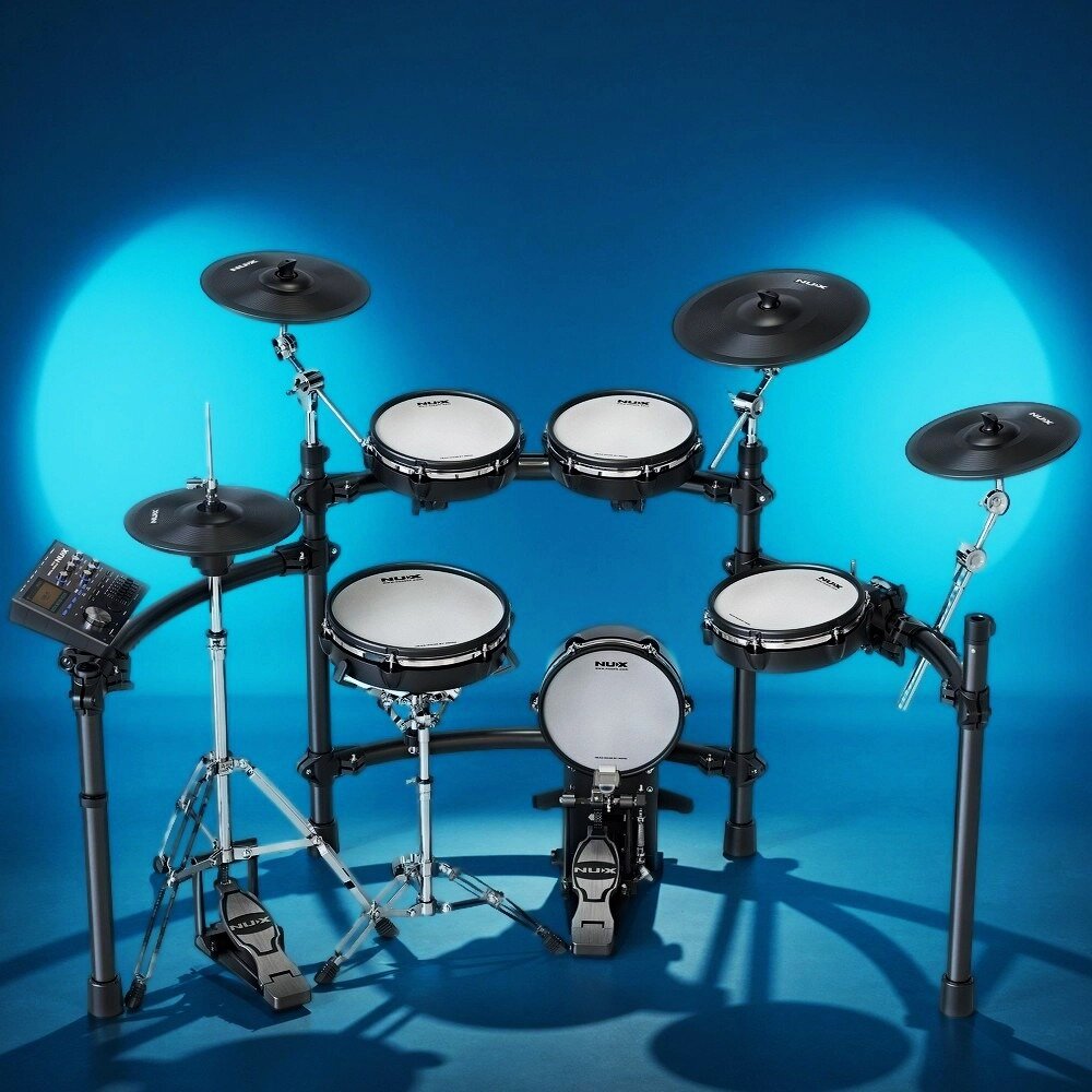Электронная ударная установка NUX "DM-8", акустическая, лёгкая