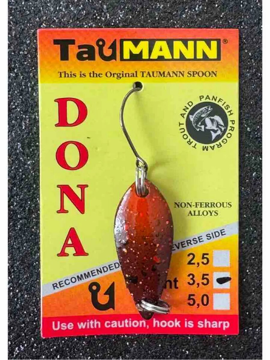 Блесна 3,5 гр. Taumann DONA #022