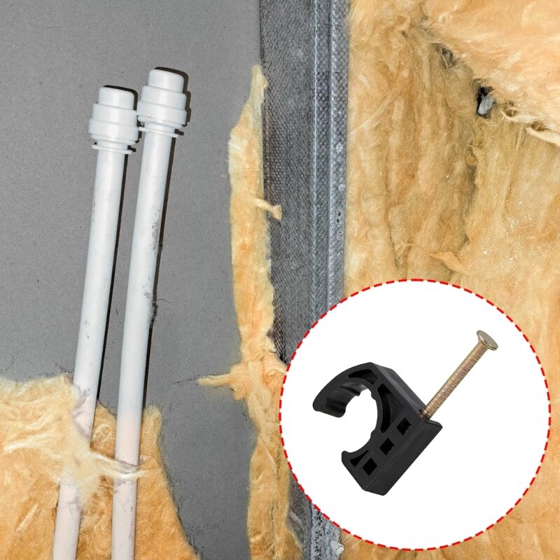 Упаковка из 50 штук, подходит для крепления труб PEX, металлических труб и труб из ПВХ