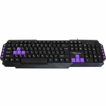 Клавиатура Qumo Desert Eagle Pro 21742, USB, игровая чёрная