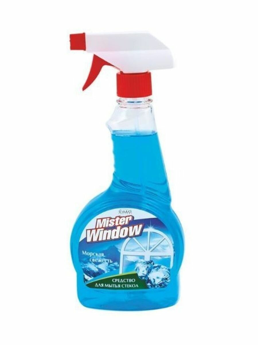 Ромакс Средство для мытья окон mister window Свежесть 500мл