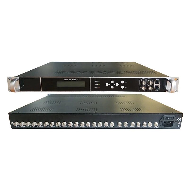 KINGITV 12-канальный энкодер DVB-S2, 12 tuner to IP
