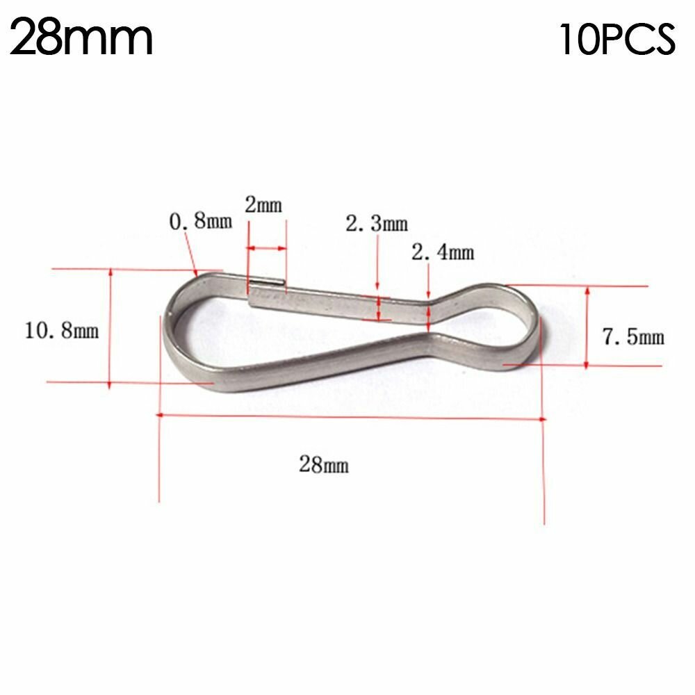 10pcs Зажимы для ключей