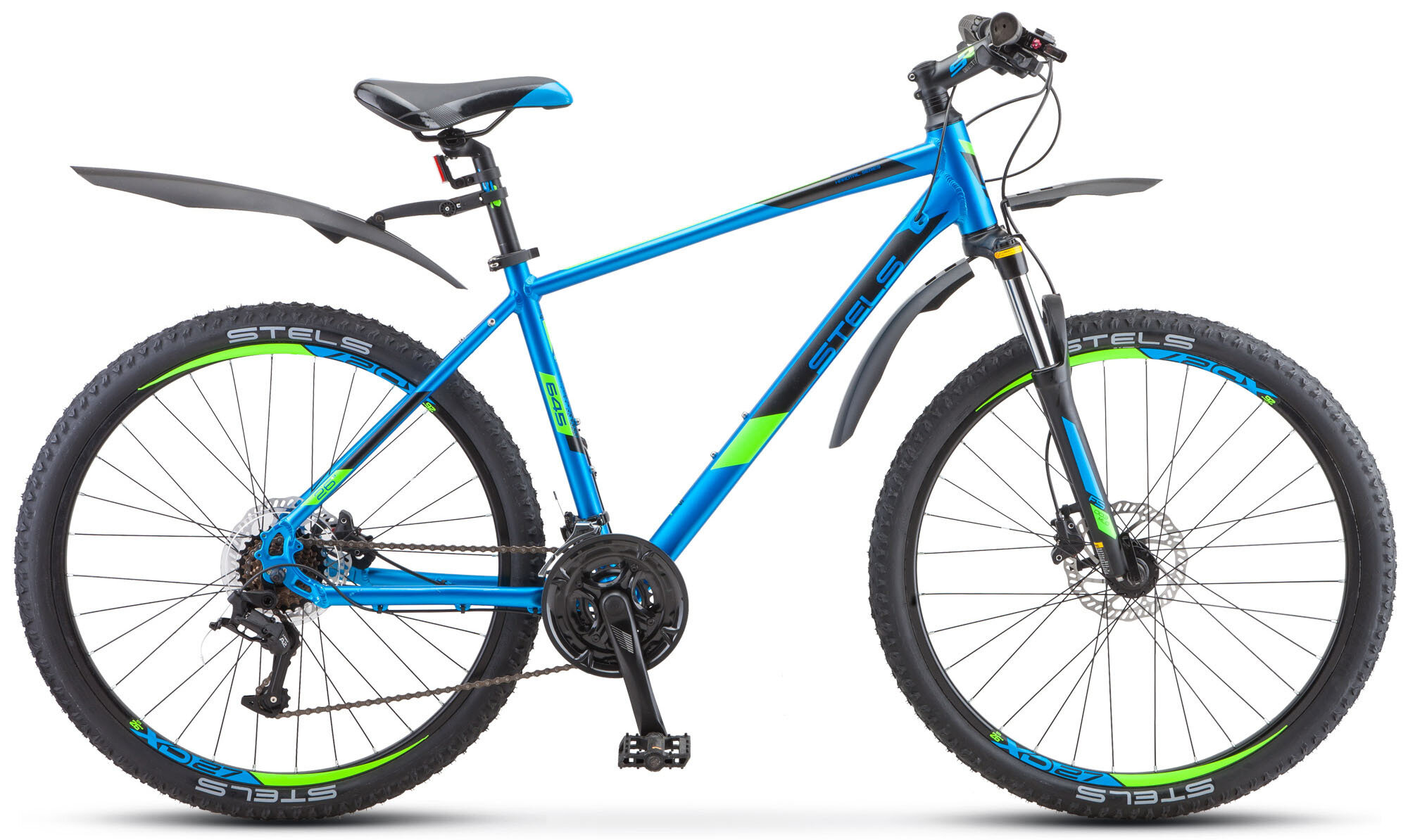 Горный велосипед Stels Navigator 645 D V020 (2025) 18" Синий (167-178 см)