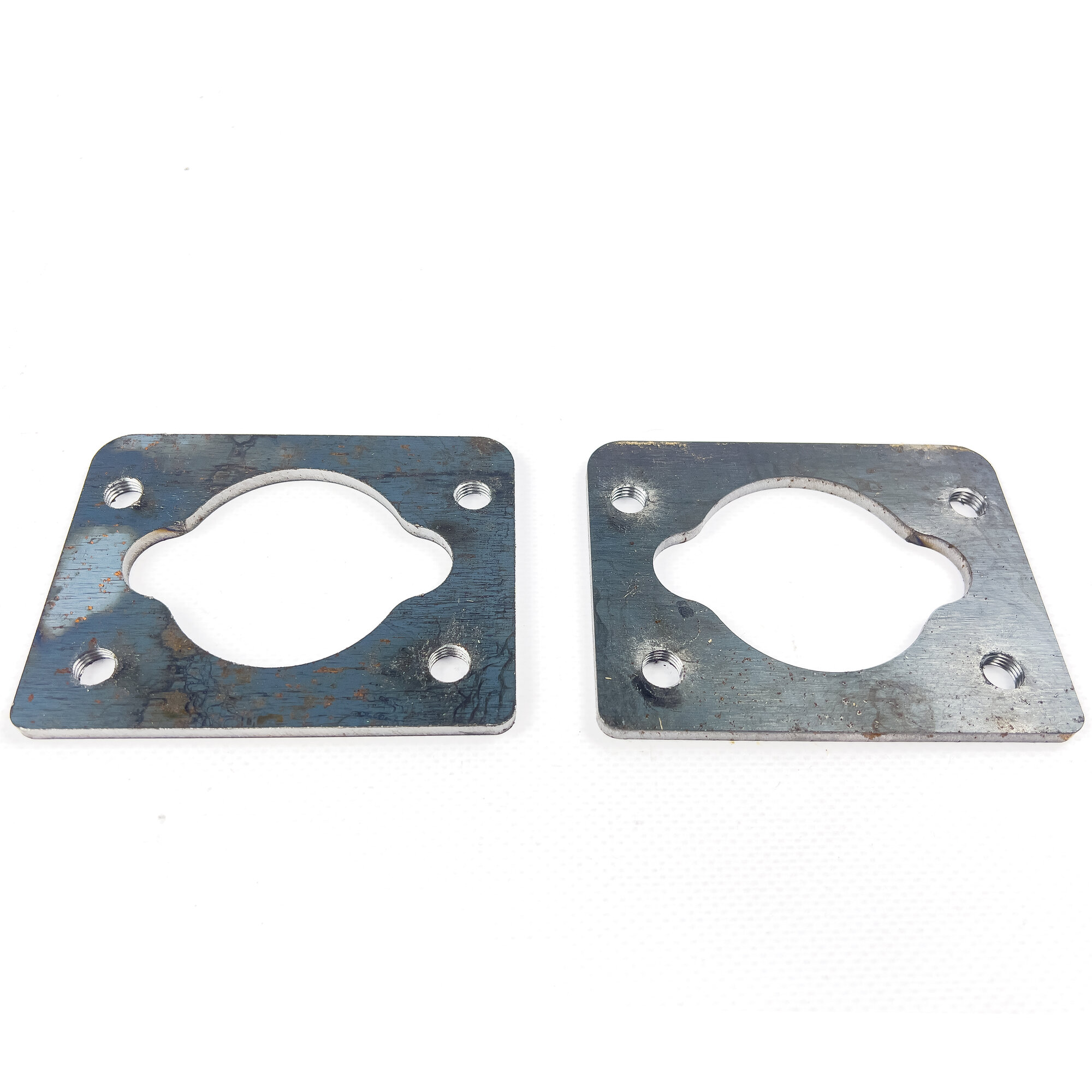 Фланец (пластина) крепления задней ступицы ВАЗ 2108-2190 2шт. сталь 5мм, для прицепов, полудропы