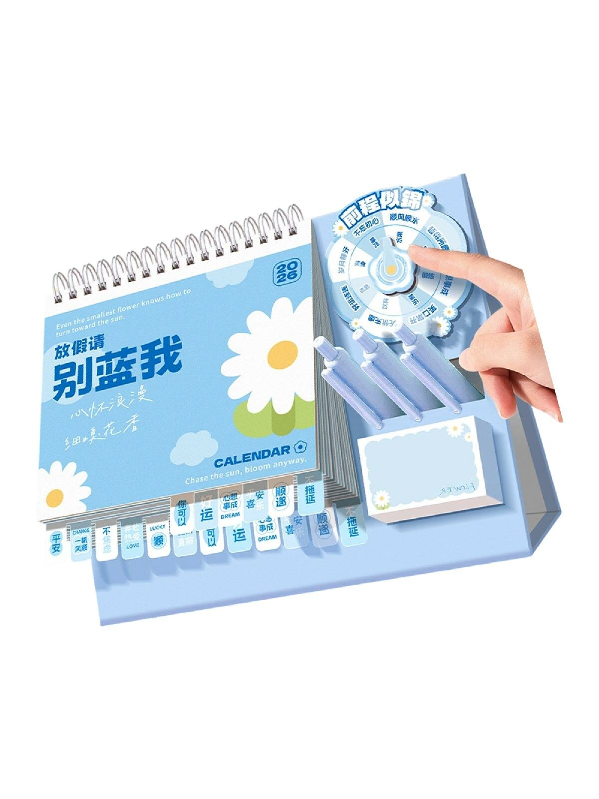 Ежемесячный Настольный календарь на 2026 Год Планировщик ежедневного расписания Декор домашнего офиса