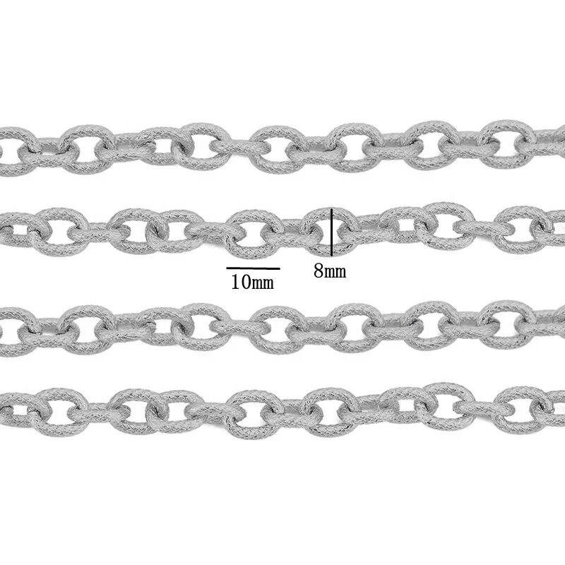Цепь промышленная из нержавеющей стали Steel-O, 1 метр
