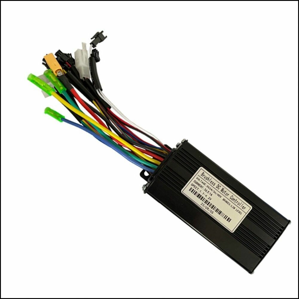 JN 36/48 В E-bike Синусоидальная Волна 26A 500/750 Вт SM Трехрежимный Бесщеточный Контроллер