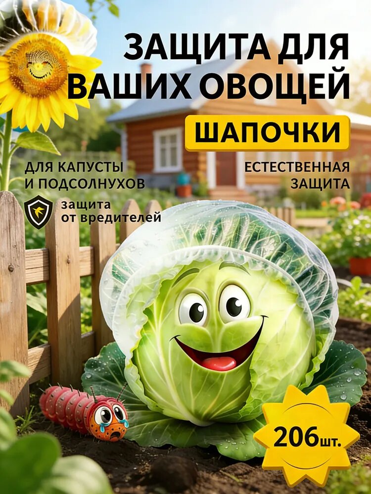 Чехол на теплицу, парник Спанбонд, 0.21x0.221 м, 206 шт