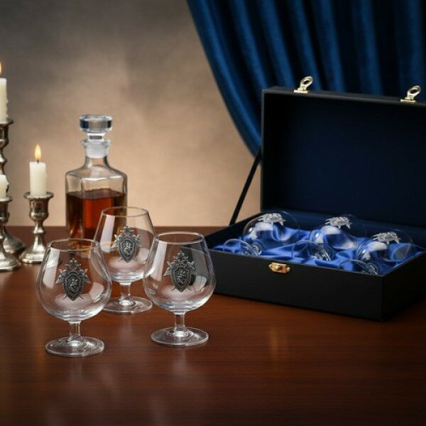 Набор бокалов для коньяка Сыскарь