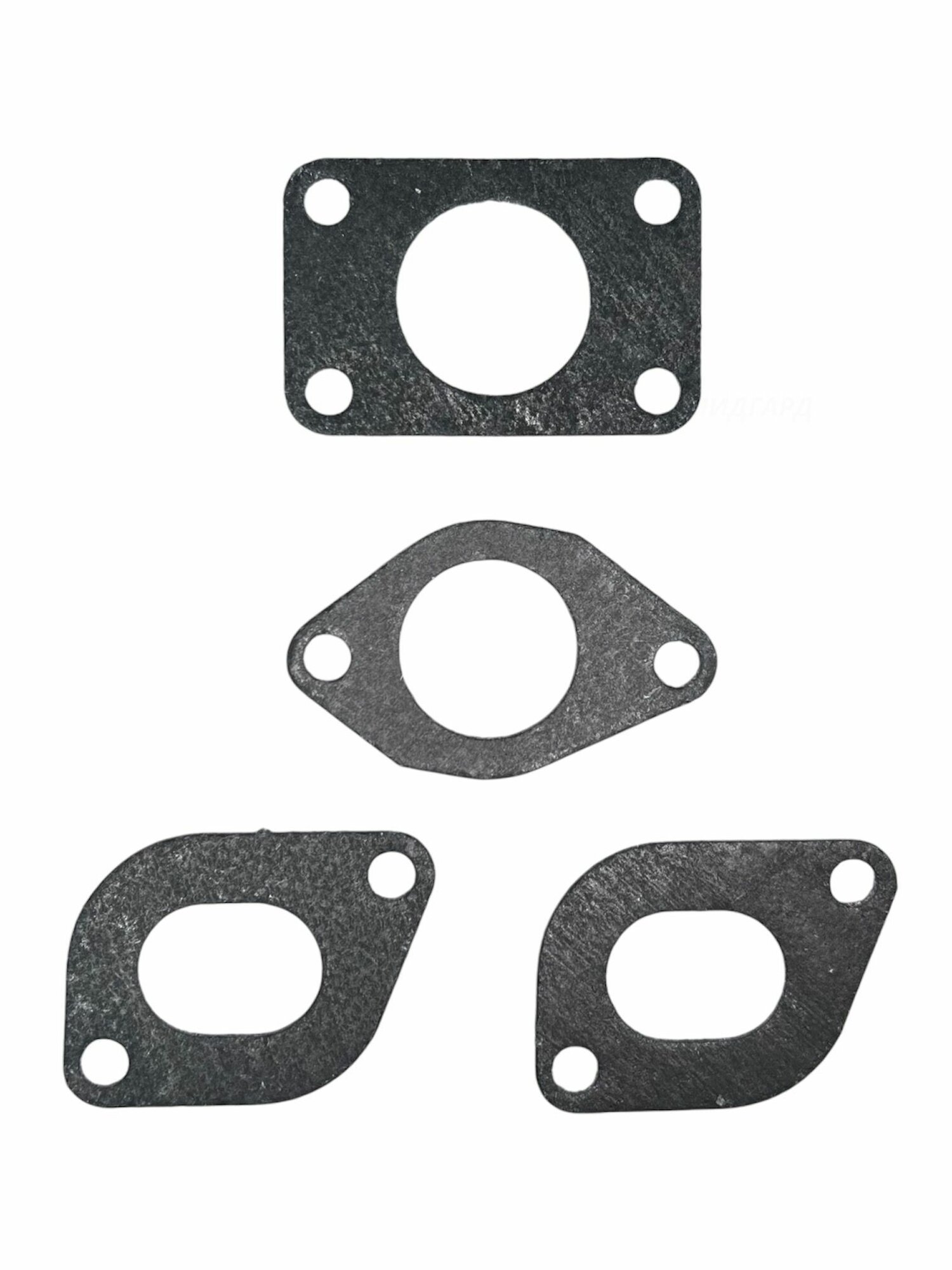 Комплект прокладок выпускного коллектора для а/м марки МТЗ (4 шт.)