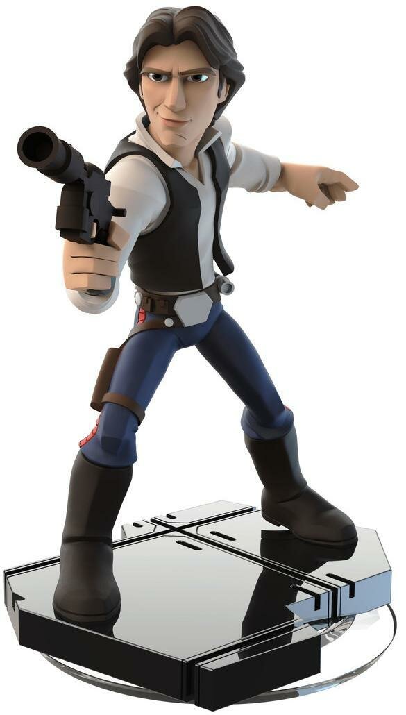 Disney. Infinity 3.0 Интерактивная фигурка персонажа Хан Соло