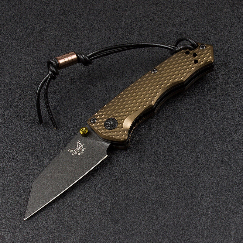 Новый складной нож Butterfly BM290 для активного отдыха с рукояткой из алюминиевого сплава, складной нож высокой твердости, маленький нож, оптом от производителя.