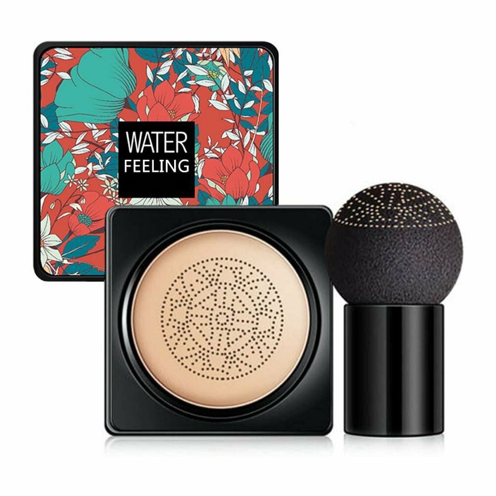 Легкий консилер CC-крем, увлажняющий макияж с грибной головкой, BB-крем и легкий консилер для гладкого покрытия кожи, стойкий естественный результат