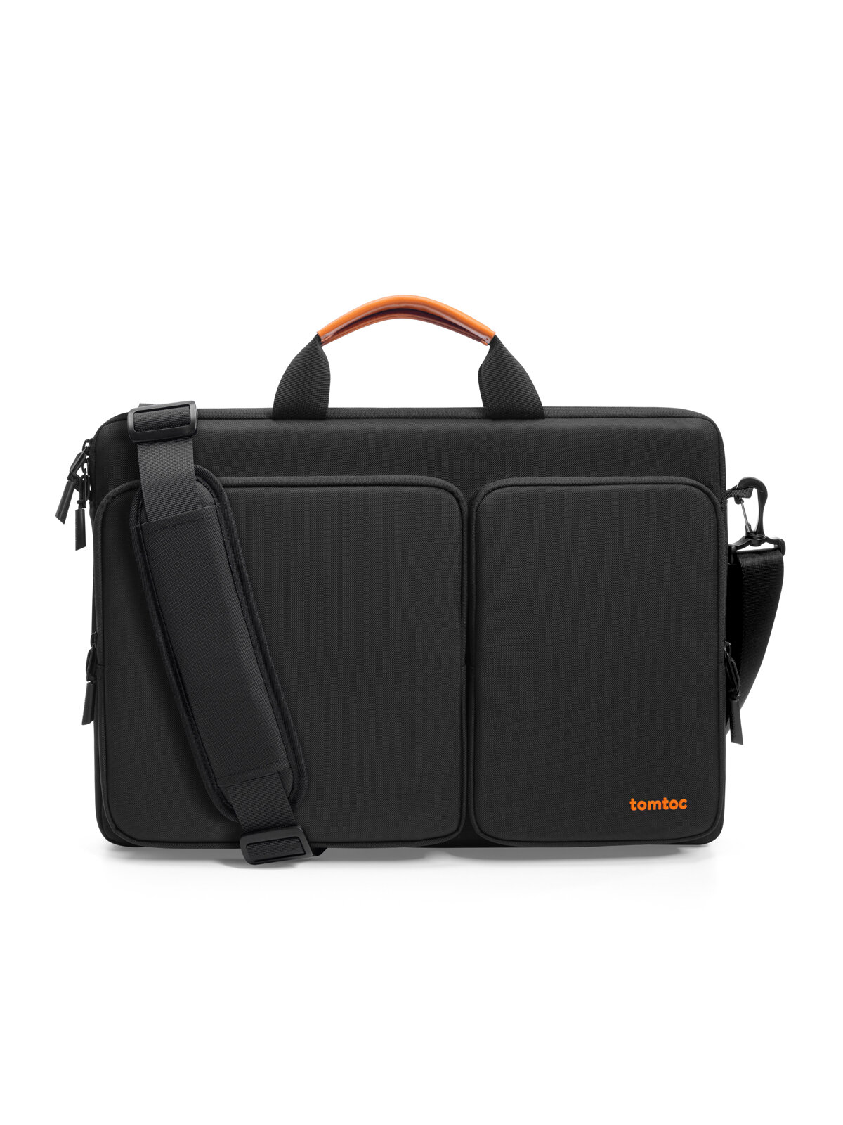 Сумка Tomtoc для ноутбука 16", Defender-A42 с мягкой внутренней подкладкой, с защитой углов CornerArmor, черный