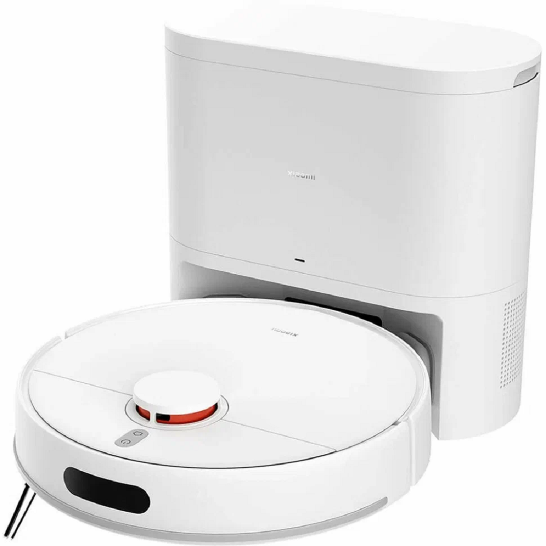 Робот-пылесос Xiaomi Robot Vacuum H40 EU, сухая и влажная уборка, станция очистки, белый BHR07XBEU