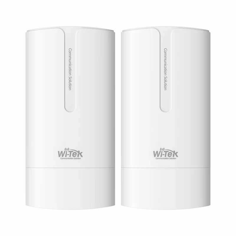 Комплект из 2-х преднастроенных точек доступа Wi-Tek WI-CPE511H-KIT v2, 802.11a/n/ac, 5 ГГц, до 867 Мбит/с, до 3 км