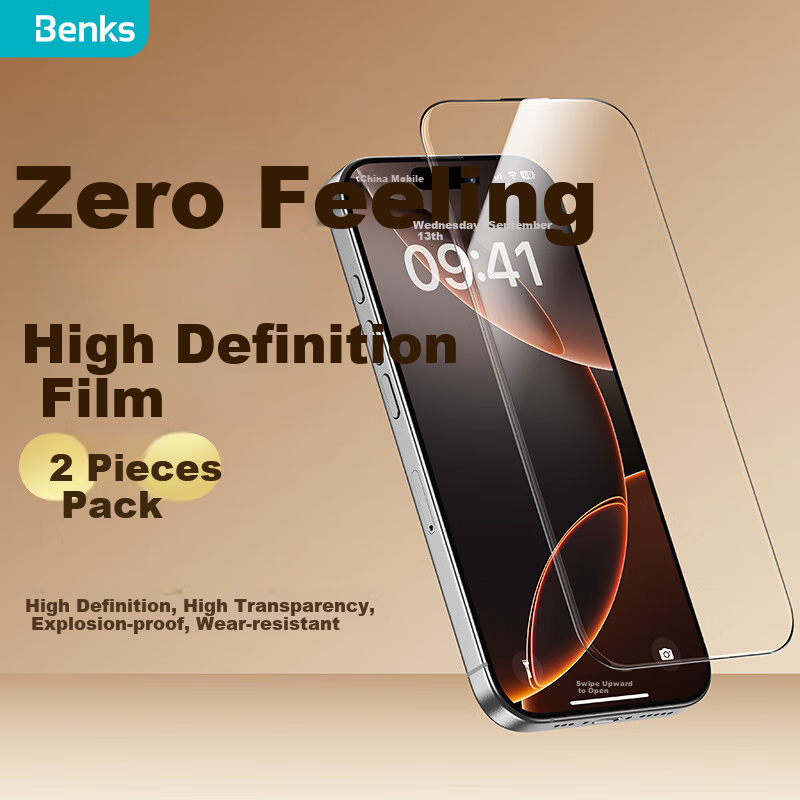 Защитная пленка из закаленного стекла для iPhone 16 Pro - HD-четкость, анти-отпечатки, пылезащита, 2 шт. Цвет：Apple 16