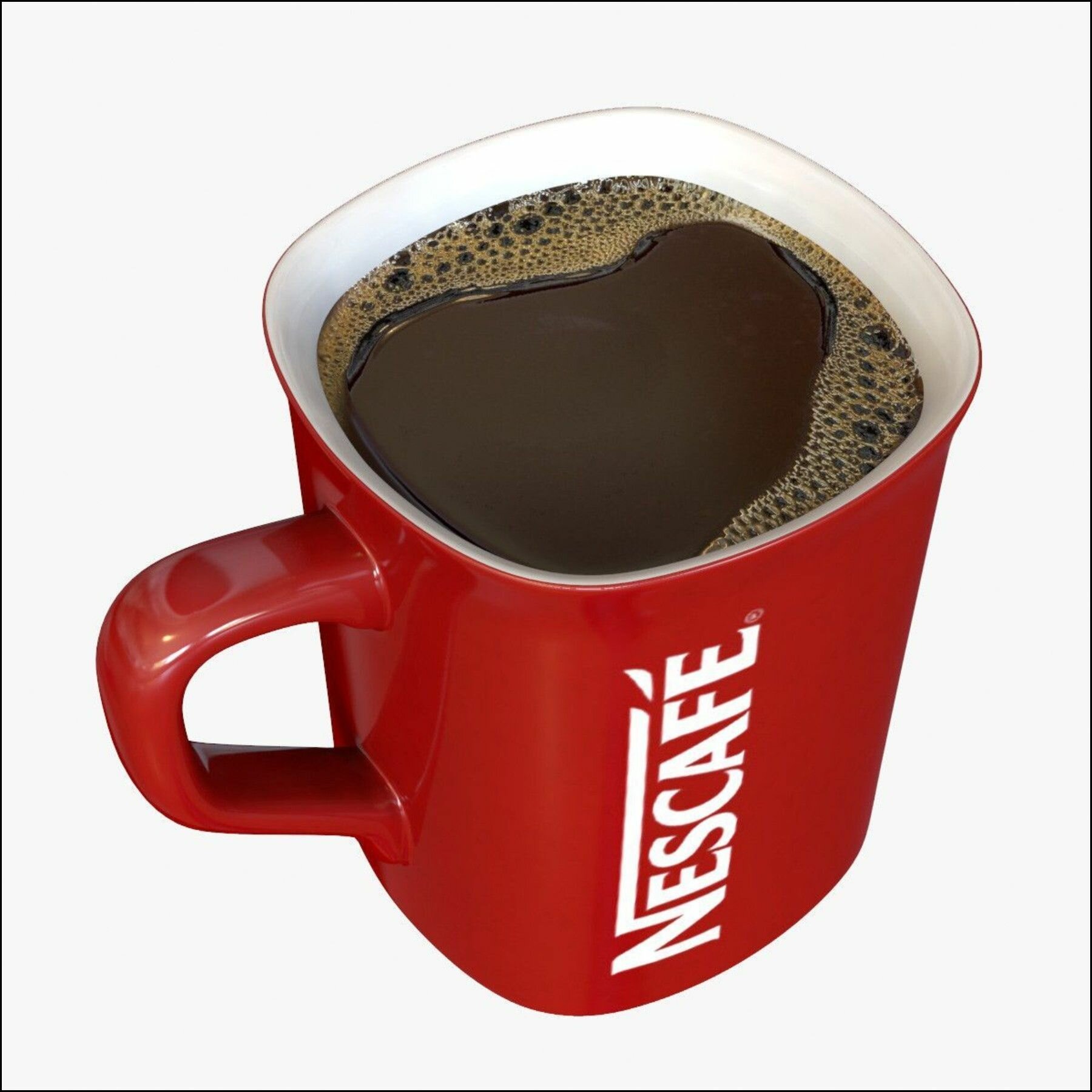 Красная кружка250ml — фото 1