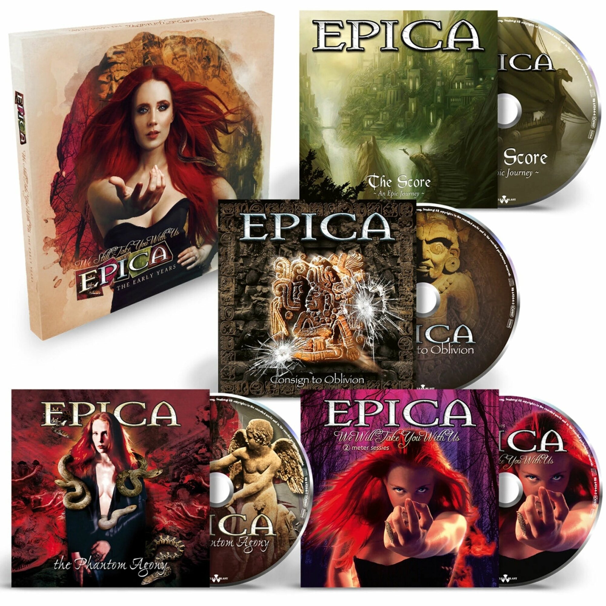 CD диск Epica - We Still Take You With Us: The Early Years (4CD) 2022