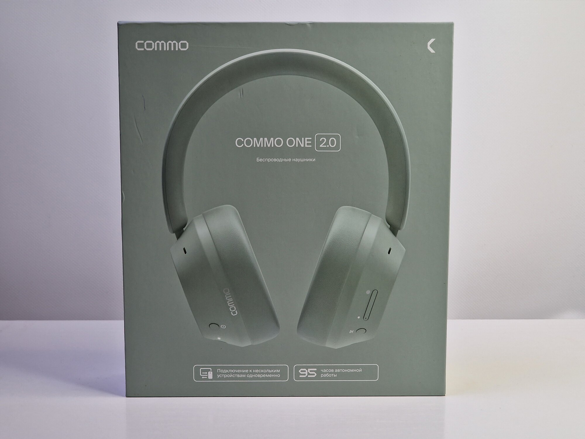 Беспроводные наушники COMMO One 2.0, светло-зеленый
