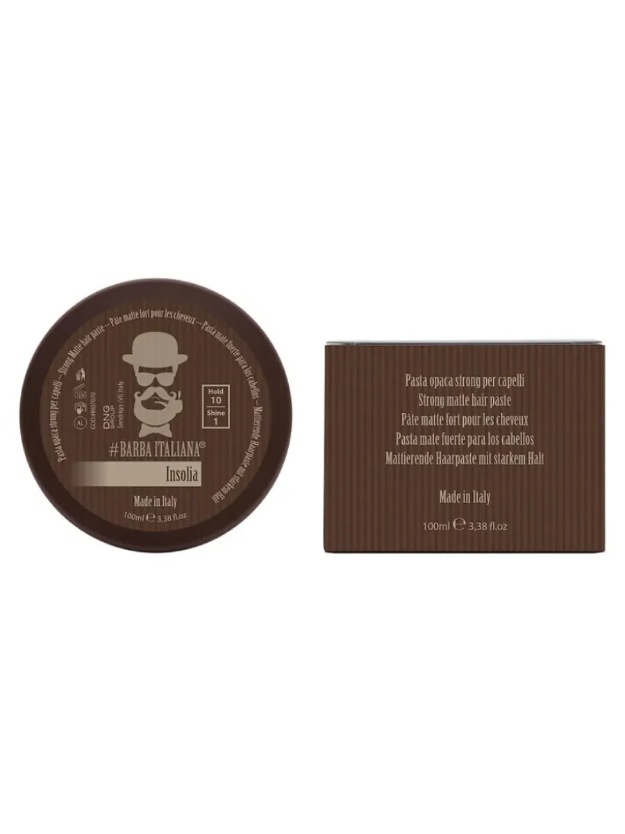 Паста для укладки волос матовая