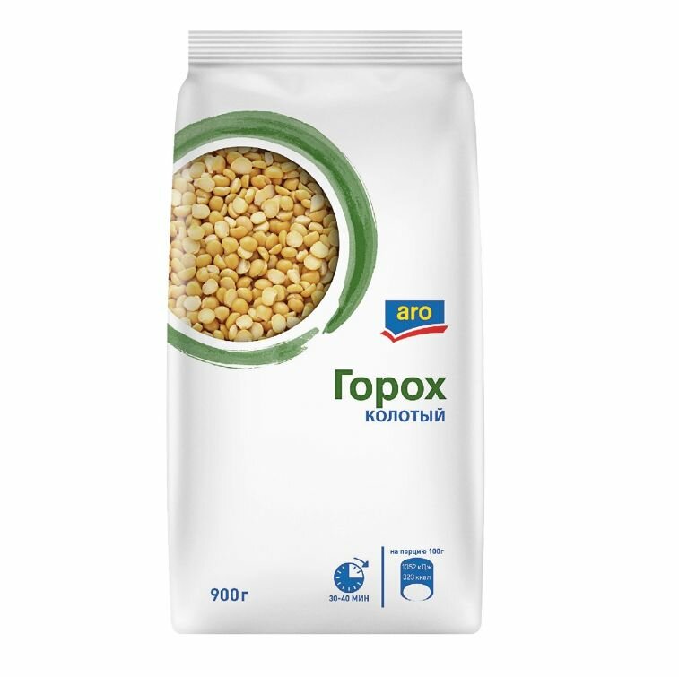 Aro Горох Колотый, 900 г