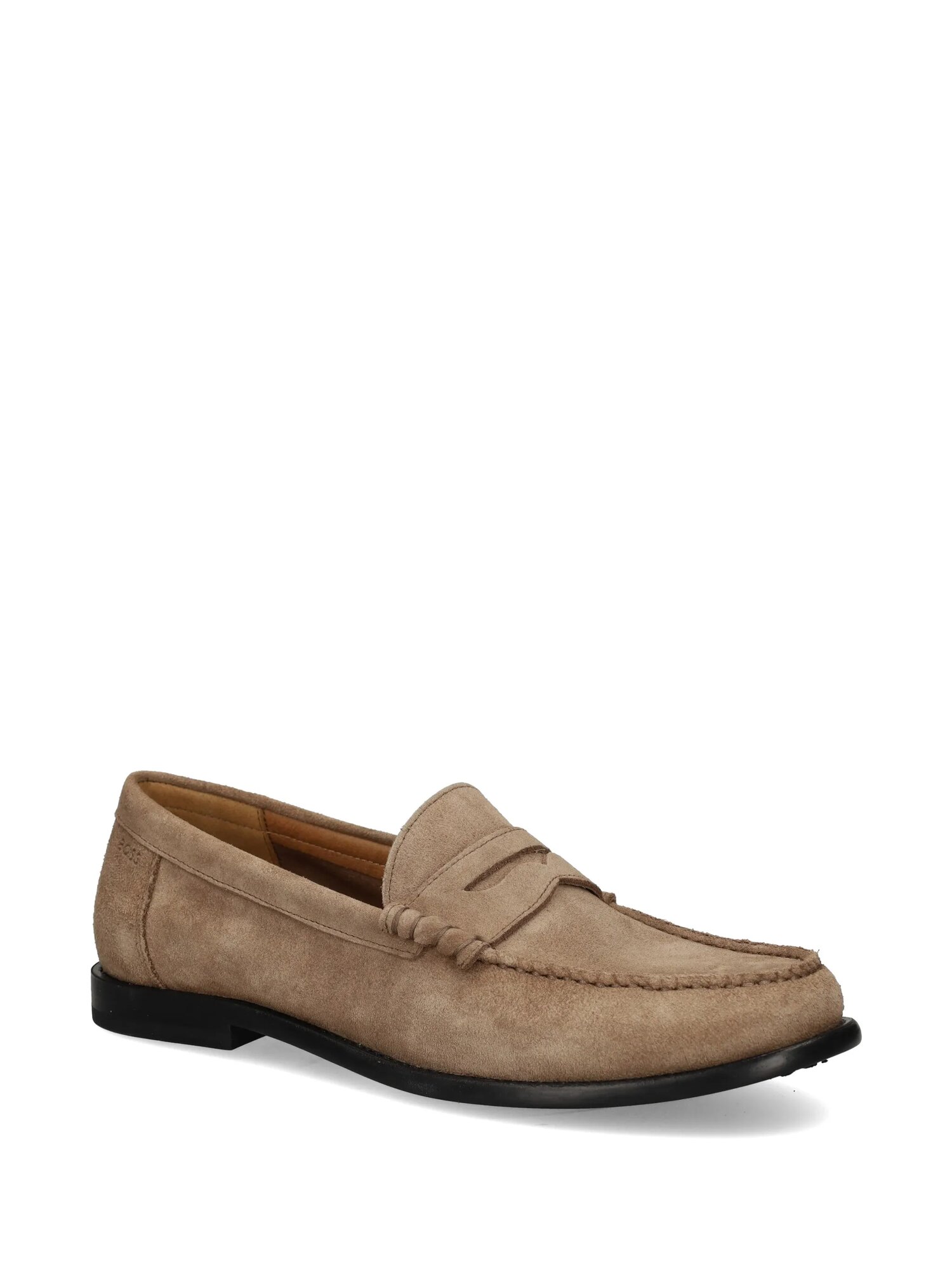Лоферы BOSS Penny loafers, размер 41, brown — фото 1