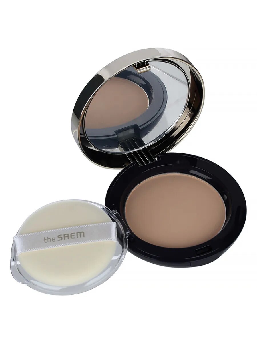 Пудра The Saem Eco Soul Perfect Cover, 23 Natural Beige, 11 г