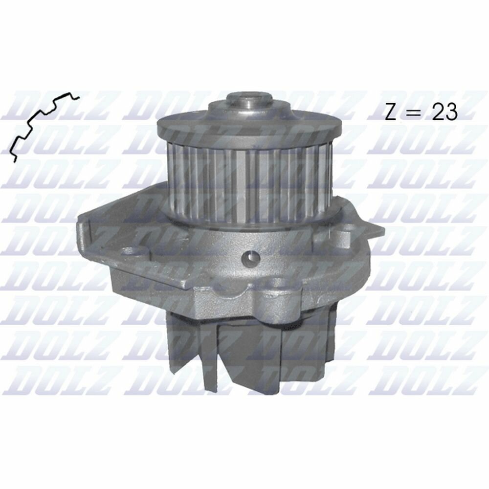Помпа, водяной насос FIAT Panda Punto 1.2 1.4L 03- FORD KA 1.2L 08- DOLZ S-320