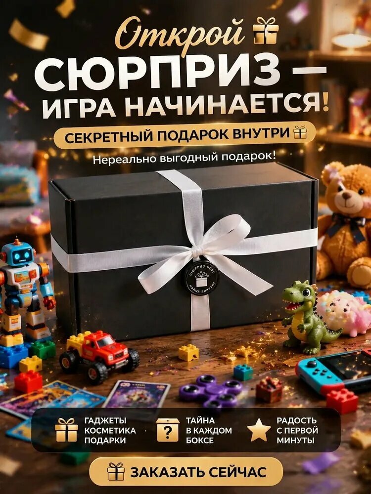 Сюрприз-бокс белый Сюрприз-бокс