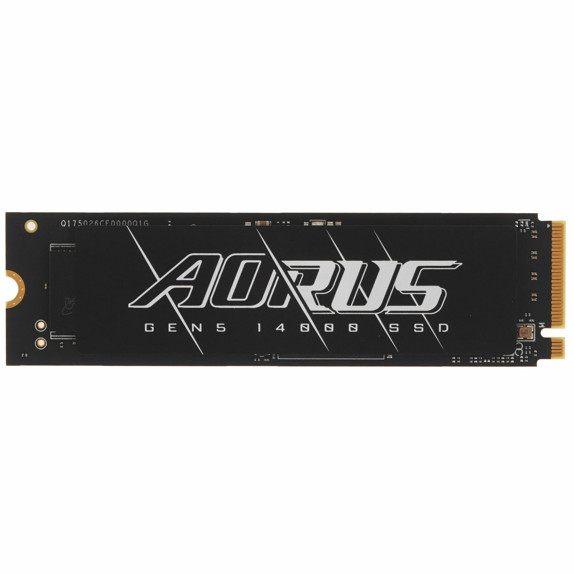 1 ТБ M.2 NVMe накопитель GIGABYTE AORUS Gen5 14000 (AG514K1TB) - PCI-E 5.0, чтение - 13600 МБ/с, запись - 10200 МБ/c, TBW - 700