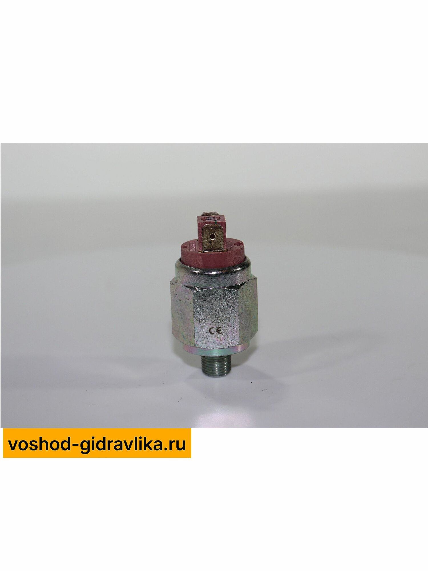 Датчик давления Euroswitch 4010117 T210S (NO- нормально-открытый, 1/8' BSPT (конич.), NBR + Teflon, диапазон 100-300 bar.)