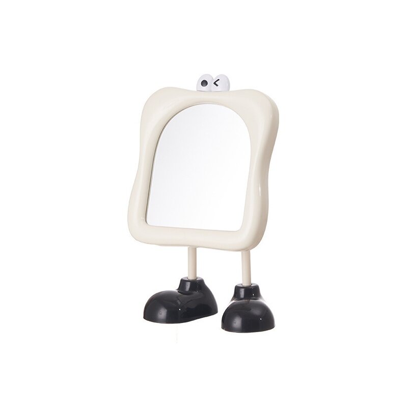 TLIT Милый стиль Студенческое общежитие Настольный Маленький Зеркало HD Офисная Настольная Подставка Зеркало для макияжа
