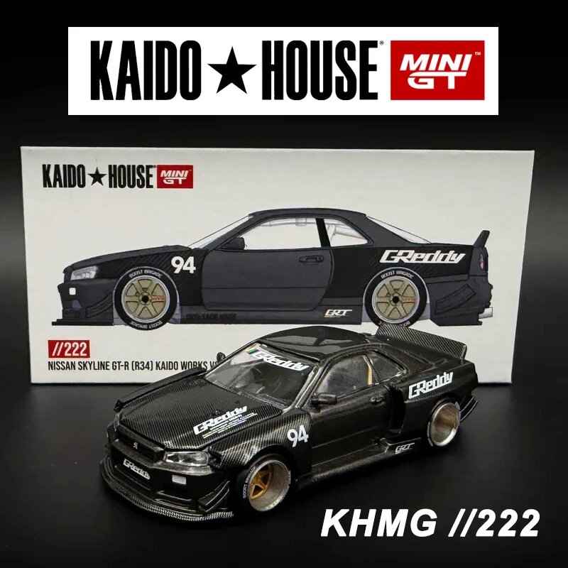 Модель автомобиля Kaido House MINIGT из сплава Черный, 222