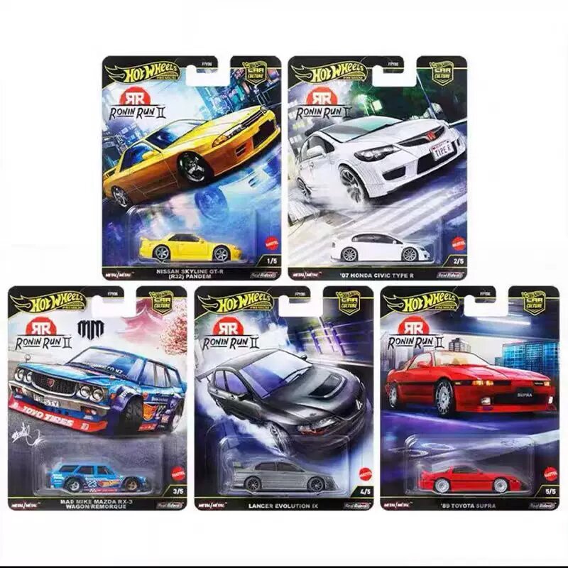 Hot Wheels Racer Run Series Set 1:64 Масштабная коллекционная модель из цинка