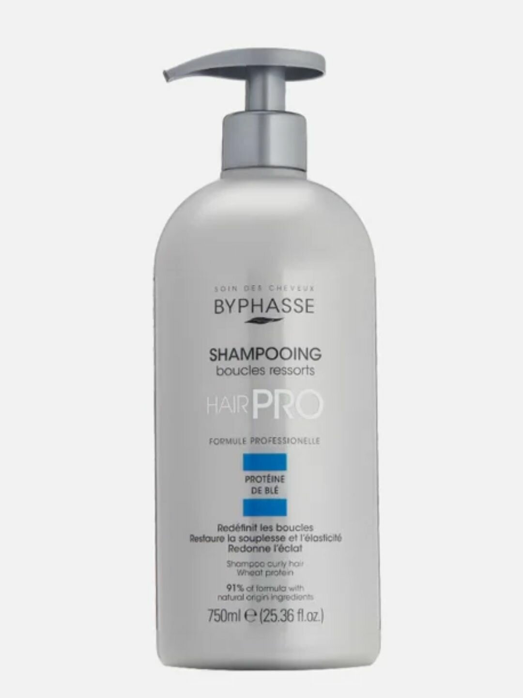 Шампунь для вьющихся волос BYPHASSE hair pro boucles resorts