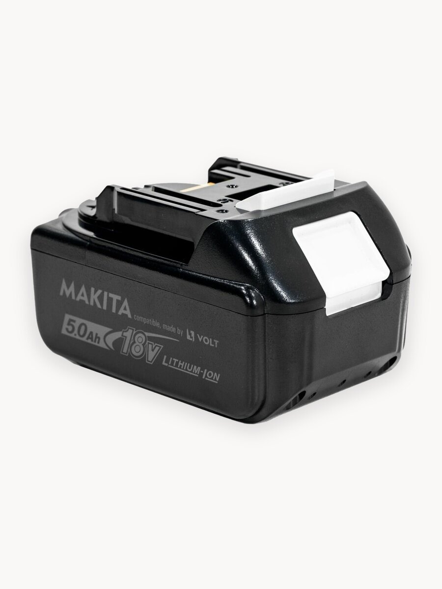 Аккумулятор 5Ач для Makita 18 вольт (Li-ion 18650, 18v, 5Ah, Макита LXT 18в, BL1850B), без эффекта памяти