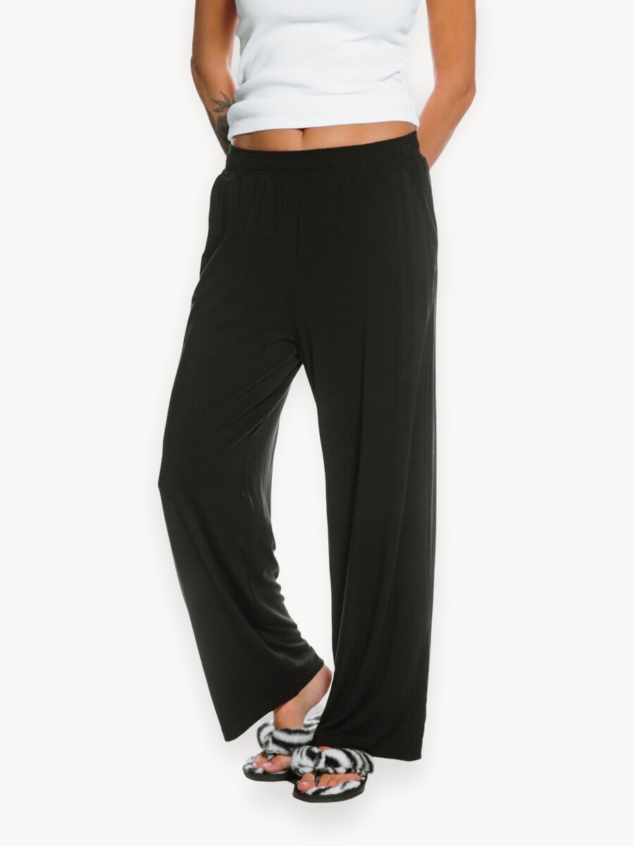 Брюки палаццо домашние