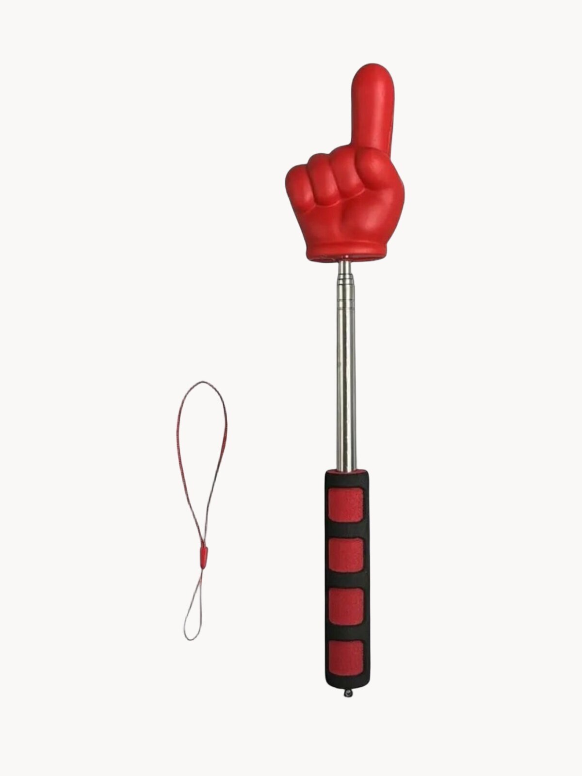 Указка с мягким пальцем телескопическая большая/ Пикми палочка указка