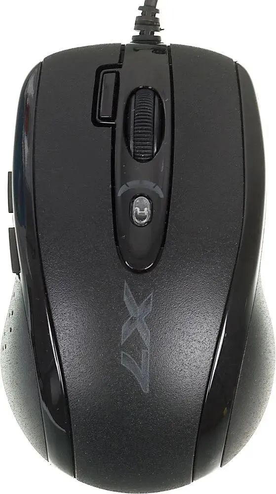 Мышь компьютерная A4Tech игровая оптическая проводная черный (X-710MK USB)