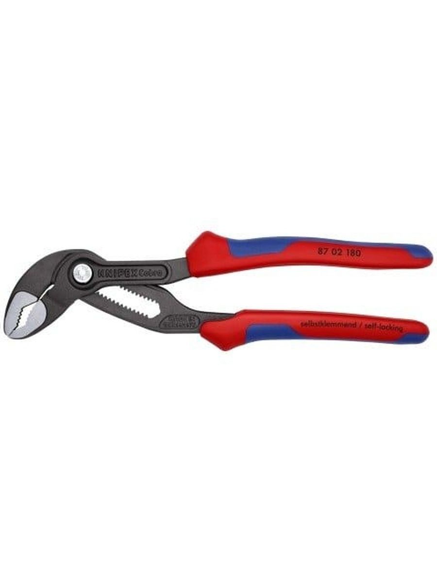 KNIPEX Клещи переставные Cobra 87 02 180, Самозажимные, 180 мм