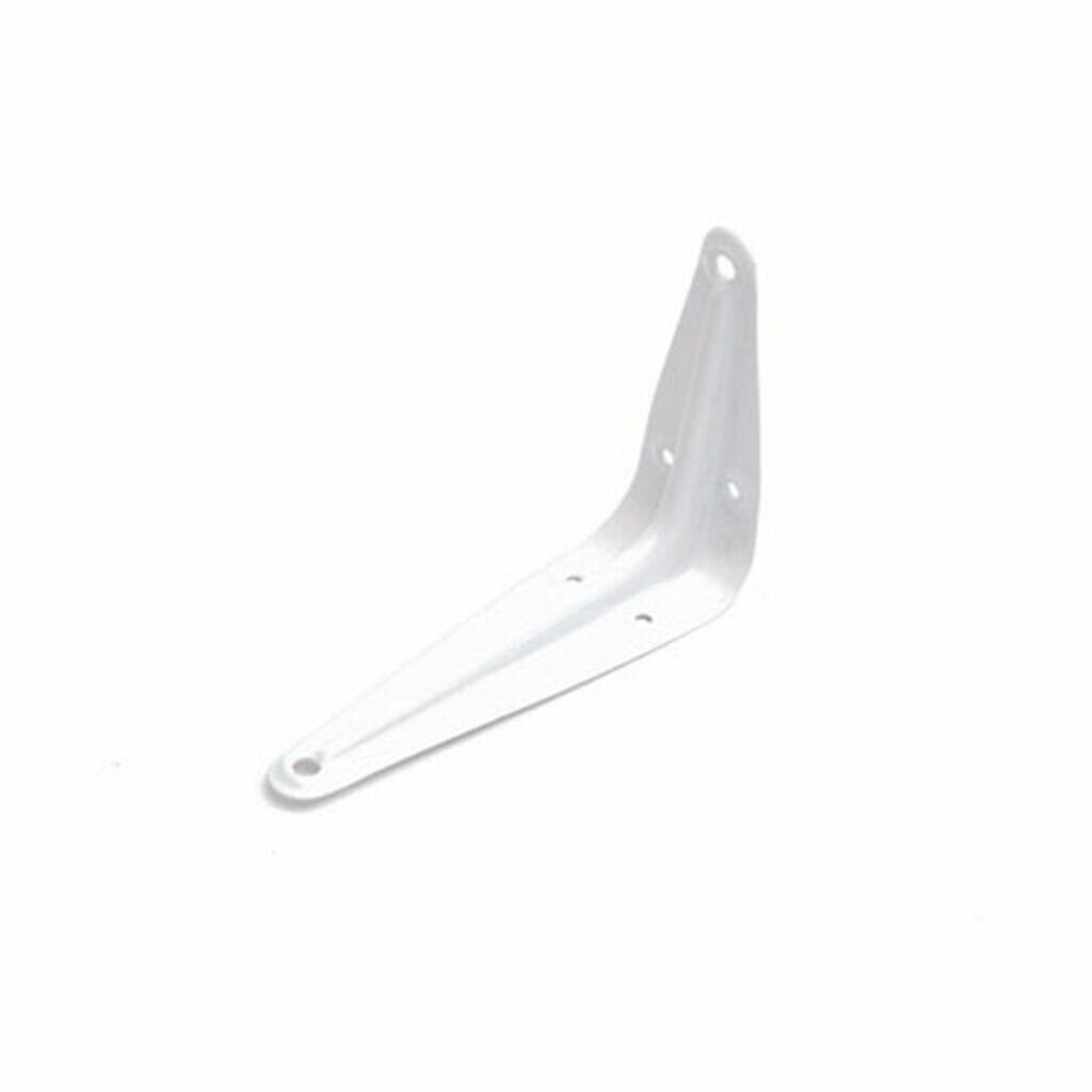 Кронштейн APECS металл, полимерное покрытие, 250х200 мм, белый