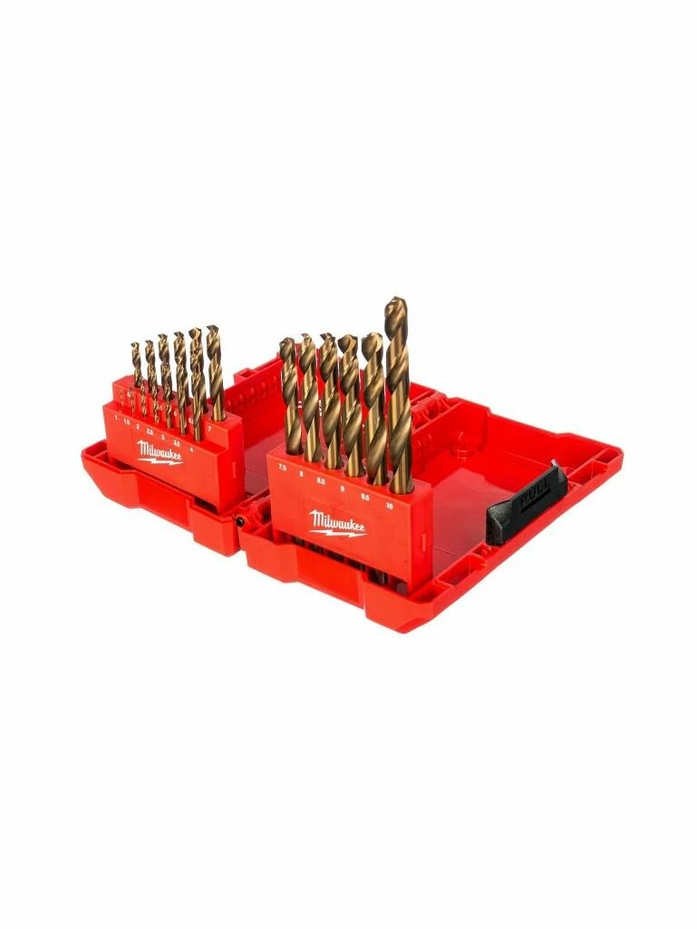 Набор сверл по металлу Milwaukee HSS-Co (19шт) GEN III 4932493867