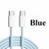 Синий кабель USB-C - USB-C 2m
