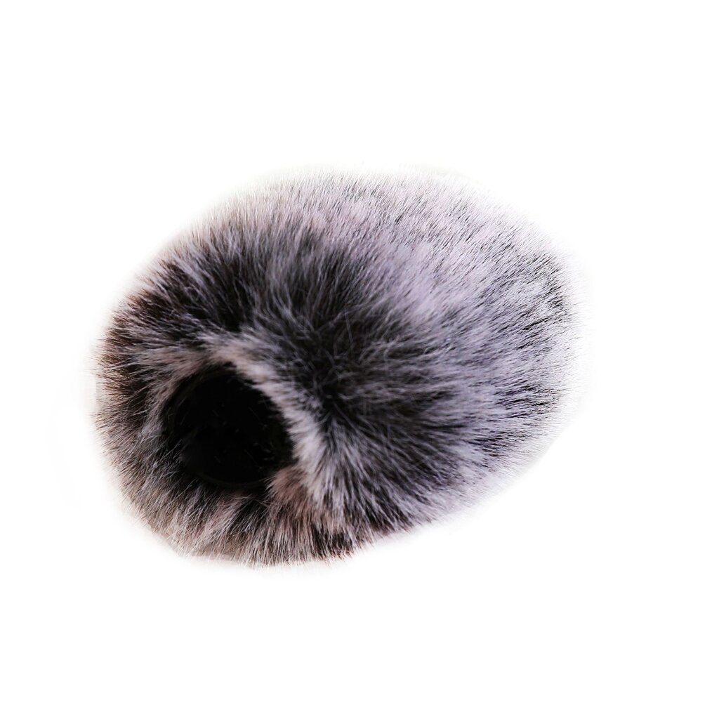 Наружное Пушистое Ветровое Стекло Замена Муфты Крышки Лобового Стекла для Ошейника Микрофона Лобового Стекла