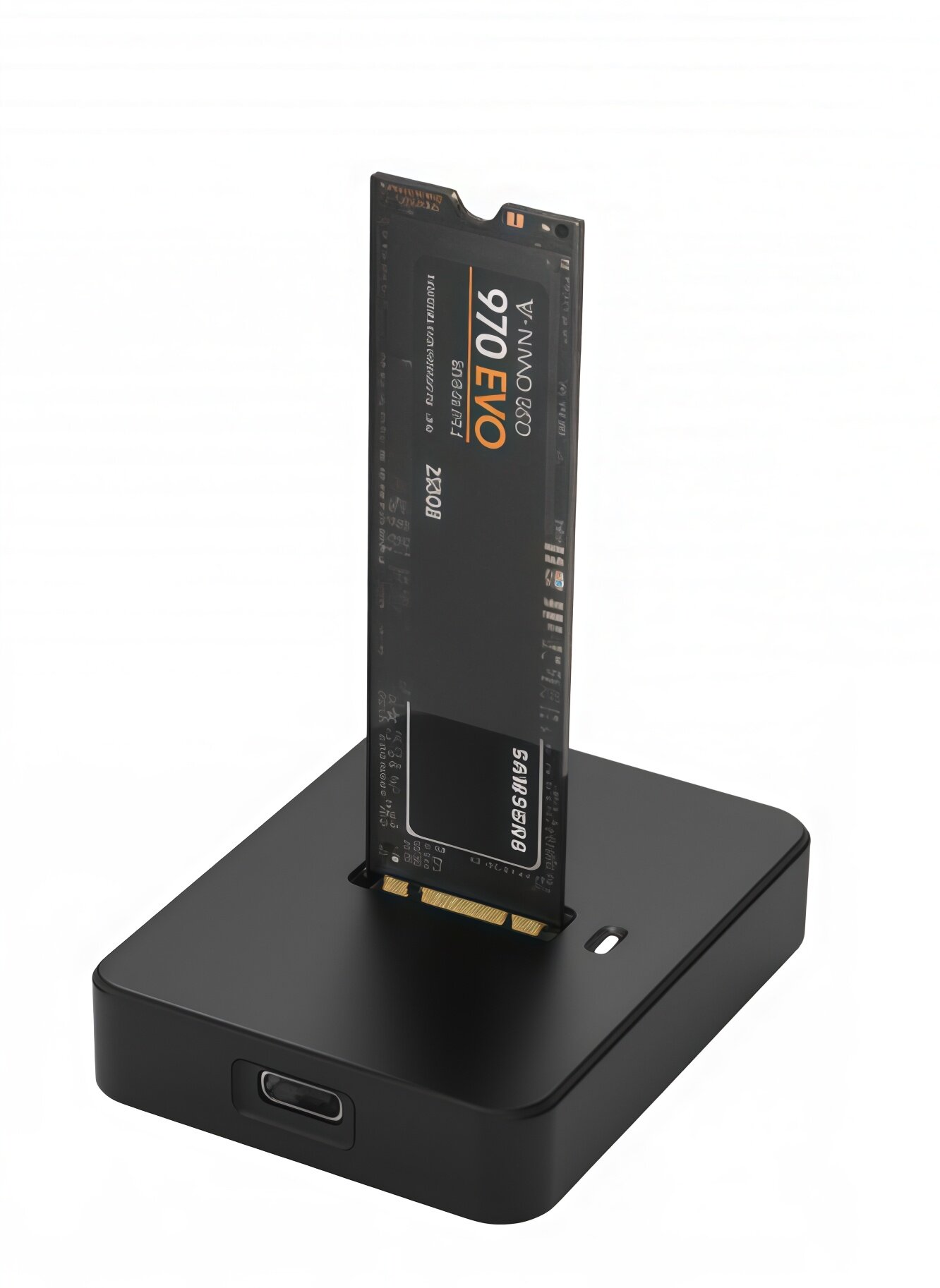 Док-станция KS-is, для накопителей M.2 NVMe, M.2 SATA, 2230-2280, USB Type-C, пассивное охлаждение